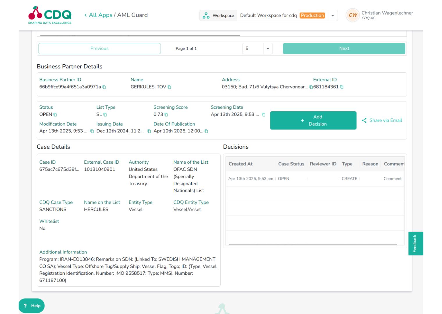 Turning compliance challenges into manageable workflows | CDQ